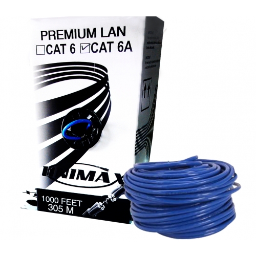 CABLE UTP CAT6A AZUL